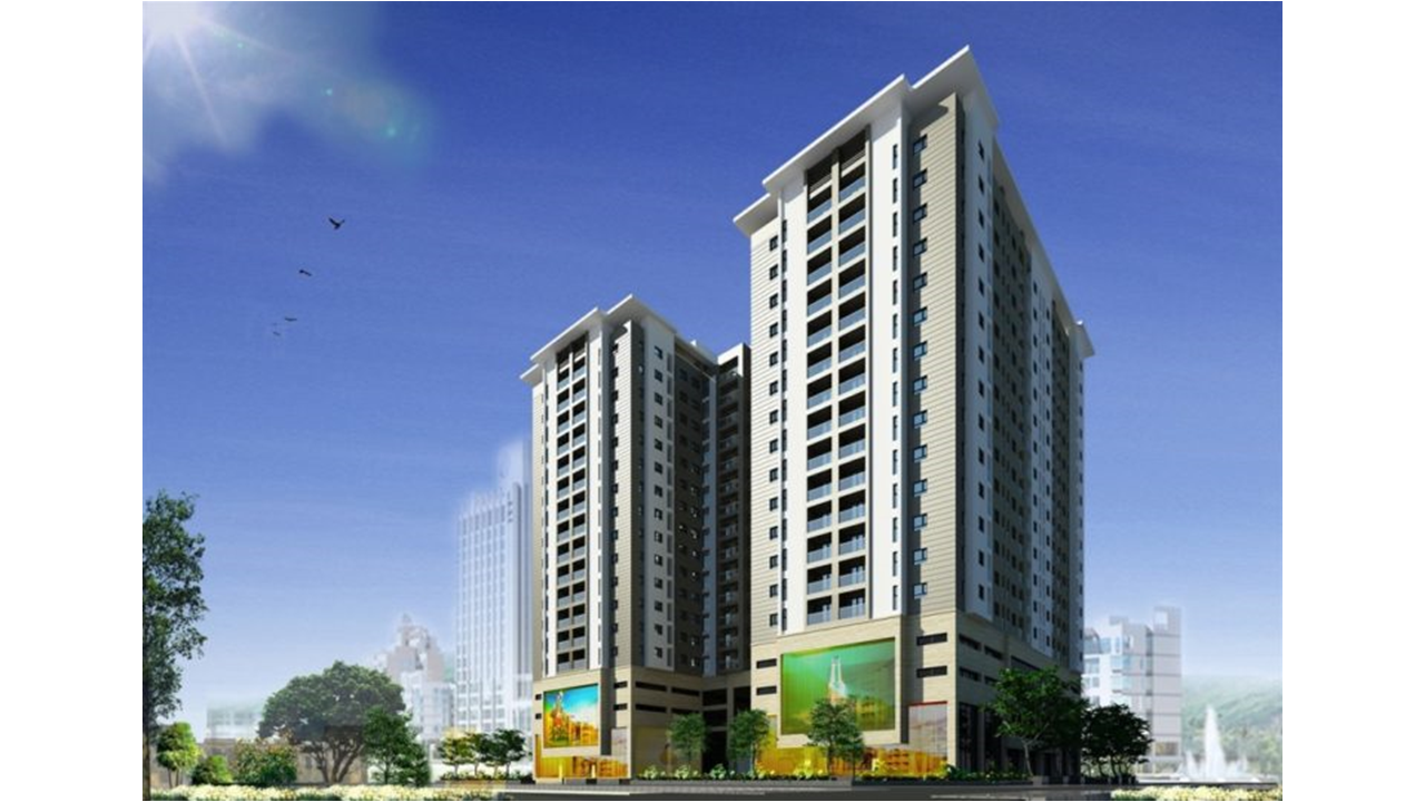 Căn hộ chung cư dự án Ruby Tower tháng 1/2025